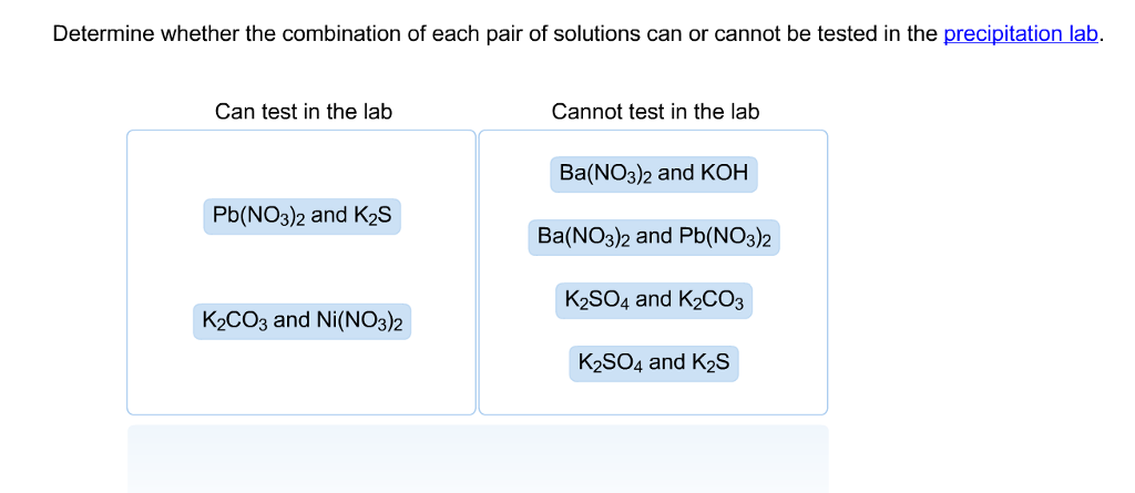 Solved Determine whether the combination of each pair of | Chegg.com