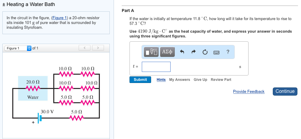 Solved In the circuit in the figure, (Figure 1) a 20-ohm | Chegg.com