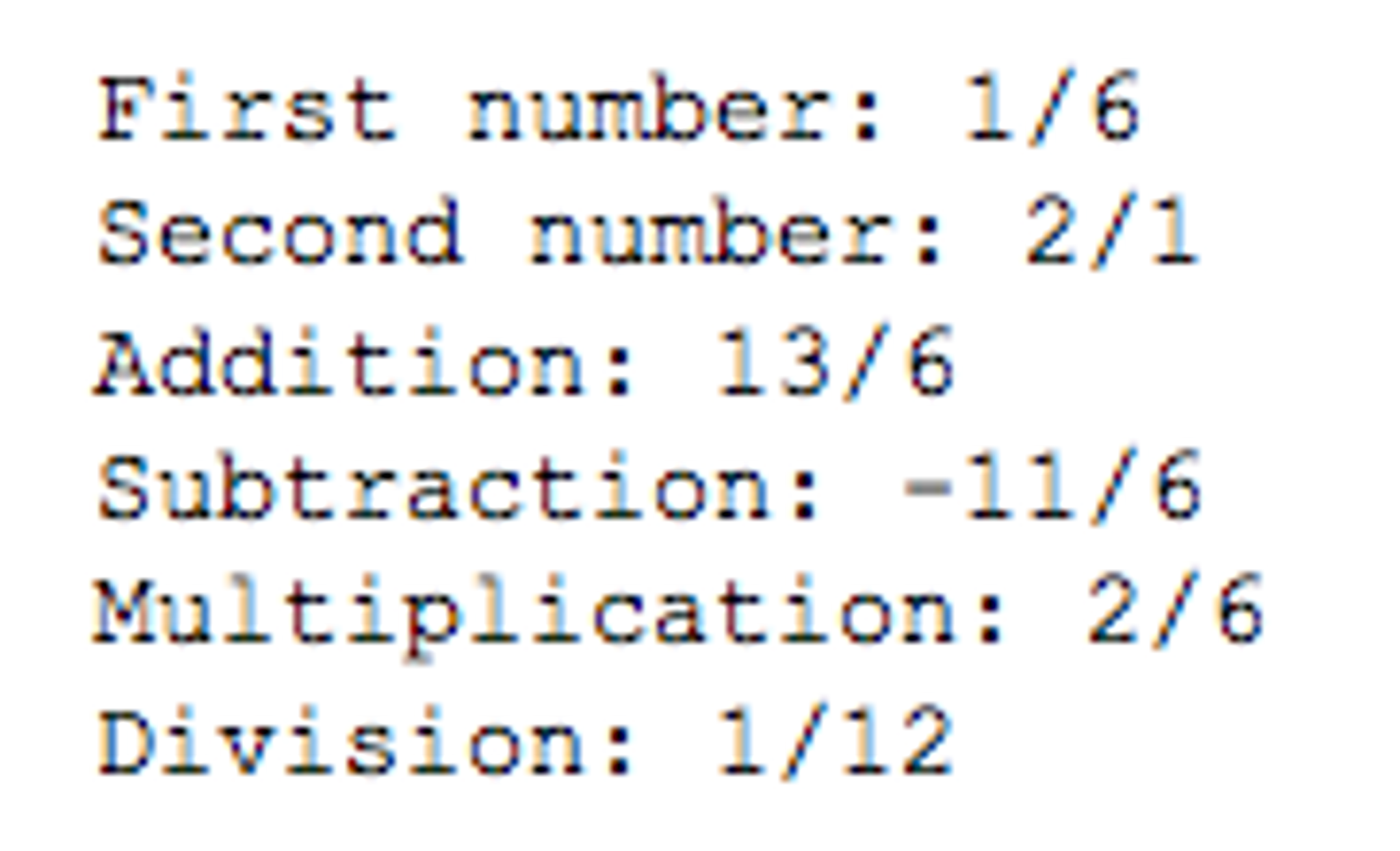 Solved Write a C++ program that conducts the rational | Chegg.com