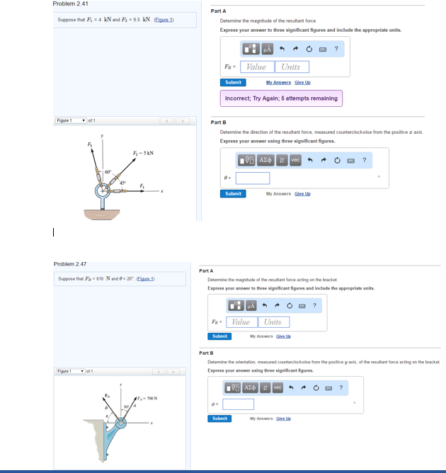 Solved Suppose that F_1 = 4 kN and F_3 = 9.5 kN. Suppose | Chegg.com Solved Suppose that F_1 = 4 kN and F_3 = 9.5 kN. Suppose | Chegg.com