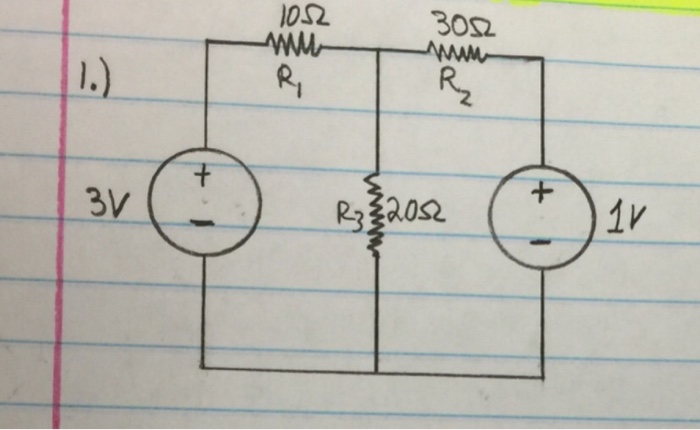 Solved Find the voltage for R1, R2, andR3. R4 | Chegg.com
