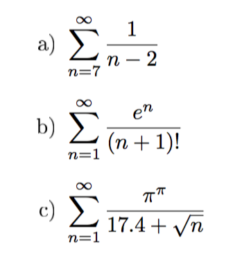 Solved Detirmine wheter the given series converges or | Chegg.com