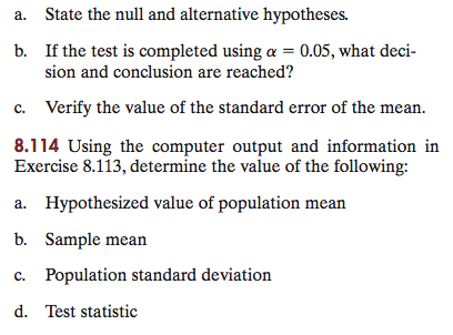 Solved The following computer output was used to complete a | Chegg.com