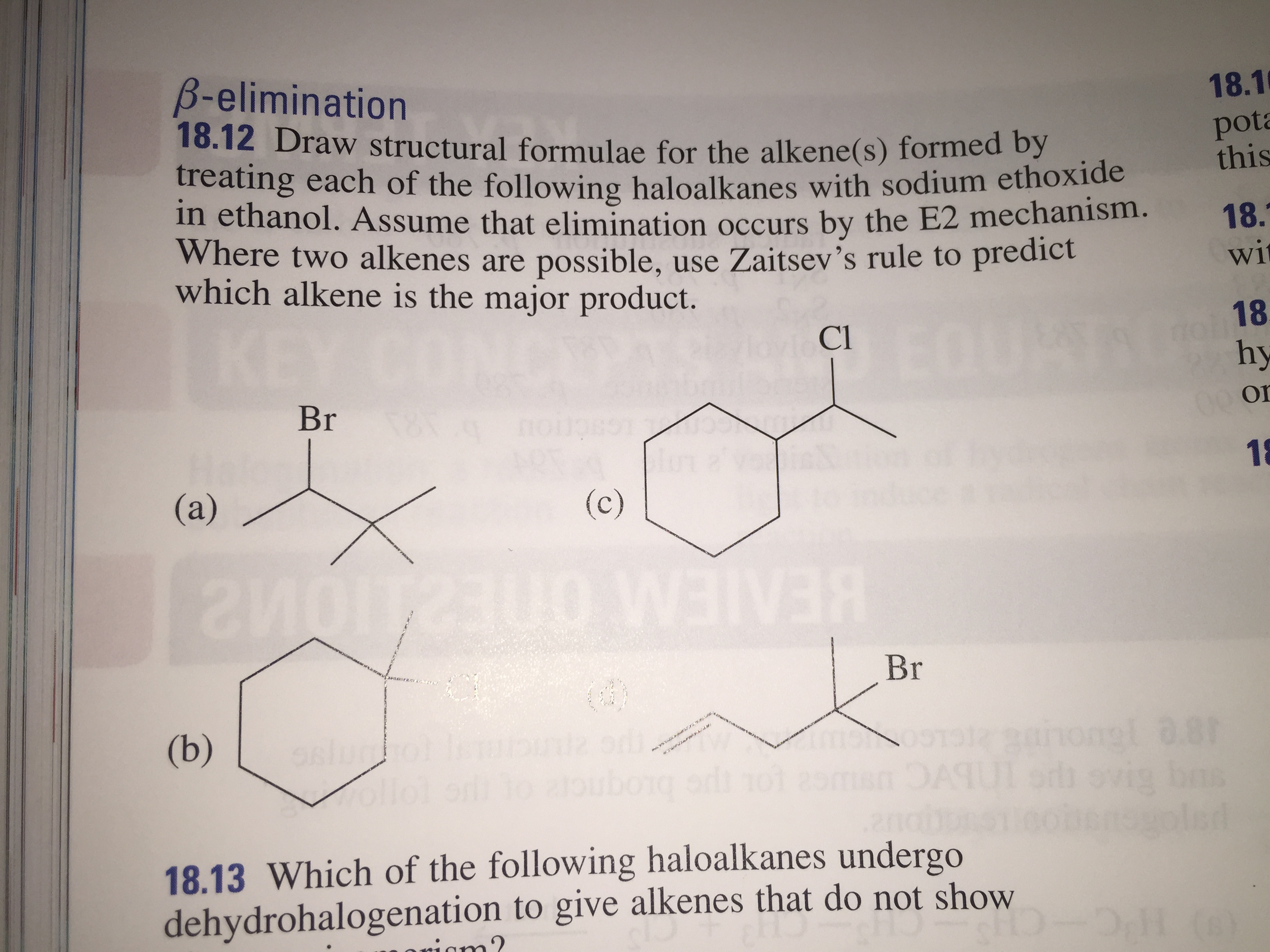 Organic Chemistry 21 Alkenes Haloetherification