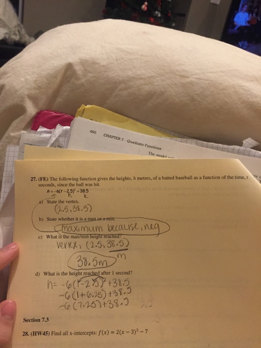 Solved Confused on part d of 27? It keeps saying that my | Chegg.com