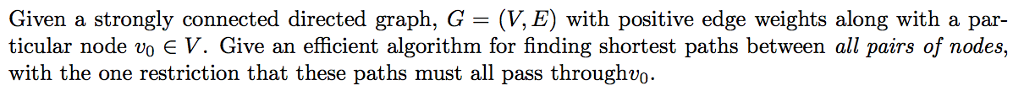 Solved Given a strongly connected directed graph, G = (V, E) | Chegg.com