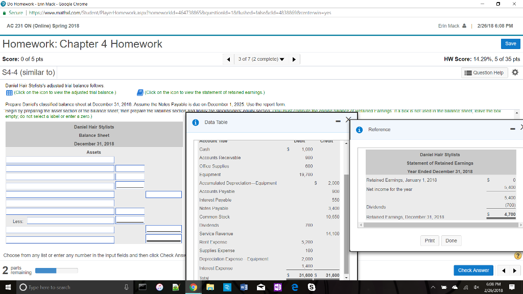 Solved Do Homework-Enn Mack-Google Chrome Secure https | Chegg.com