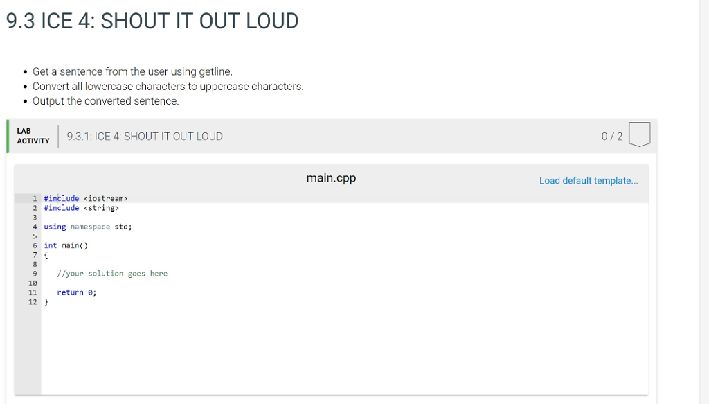 Solved In C++ Please for both questions and thank you! | Chegg.com