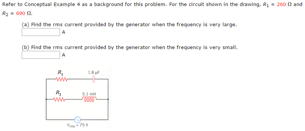 Solved Refer to Conceptual Example 4 as a background for | Chegg.com