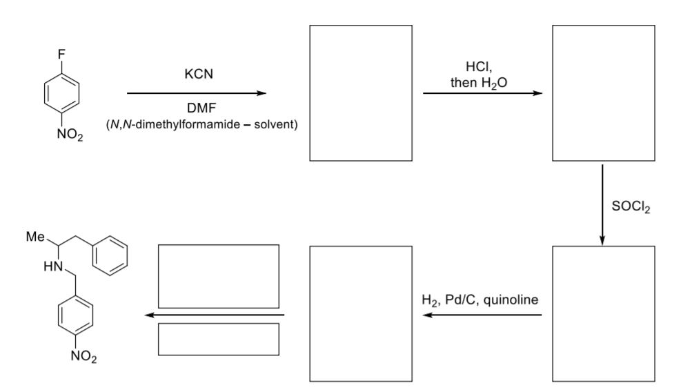 Solved HCI, then H2O KCN DMF (N,N-dimethylformamide solvent) | Chegg.com