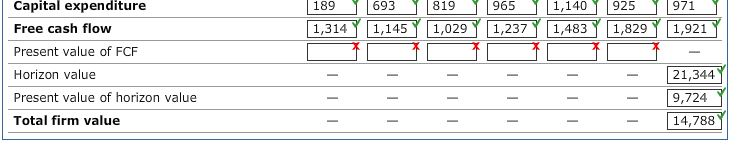 Solved What is the present value of FCF here if the discount | Chegg.com