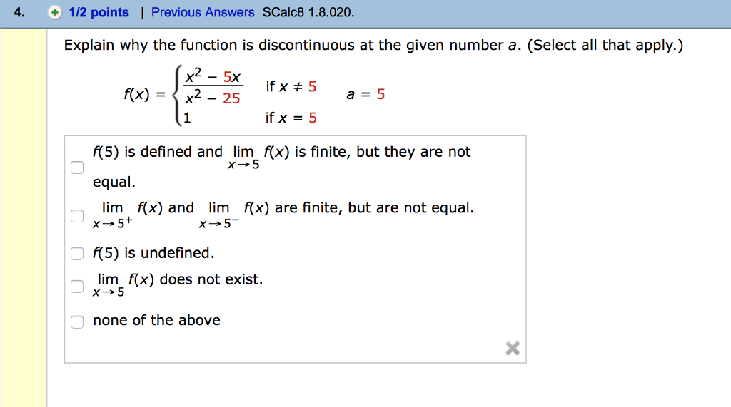 Solved 4. 1/2 points | Previous Answers SCalc8 1.8.020 | Chegg.com Solved 4. 1/2 points | Previous Answers SCalc8 1.8.020 | Chegg.com