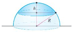 Solved Find the surface area of a spherical cap of height h | Chegg.com