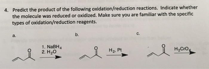 Solved Predict the product of the following | Chegg.com
