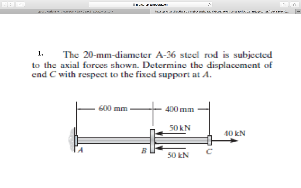 Solved morgan.blackboard.com Upload Assignment: Homework | Chegg.com