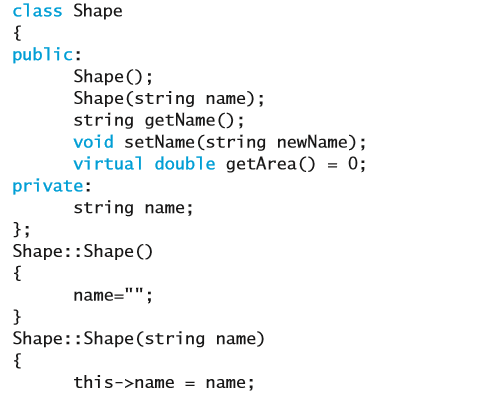 Solved Listed below are definitions of two classes that | Chegg.com