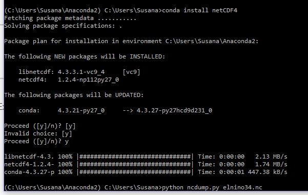 Solved In [8]: %pylab inline import ncdump | Chegg.com