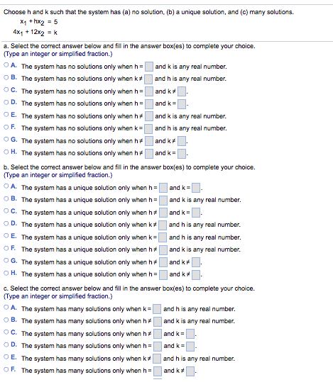 Solved Row Reduce The Matrix To Reduced Echelon Form 