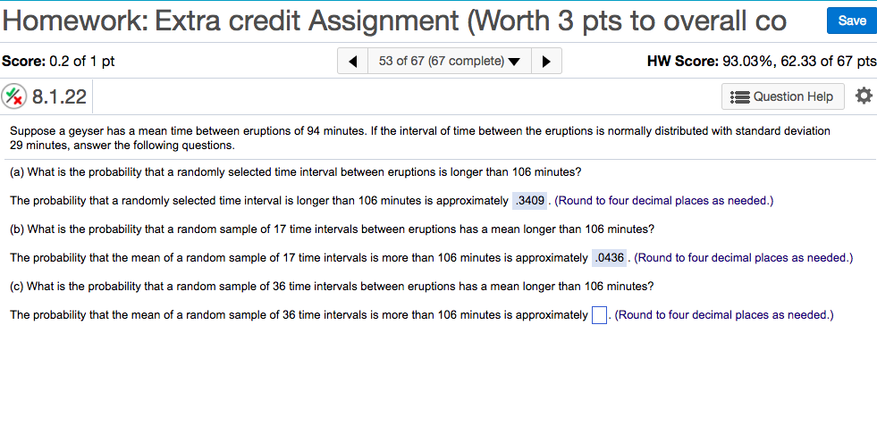 Solved Homework: Extra credit Assignment (Worth 3 pts to | Chegg.com