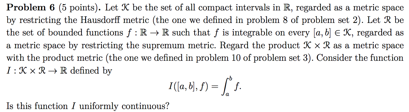 Solved Help!! Advanced Calculus Homework: Hey, I get | Chegg.com