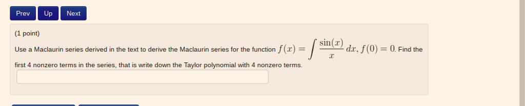 Solved Use a Maclaurin series derived in the text to derive | Chegg.com Solved Use a Maclaurin series derived in the text to derive | Chegg.com