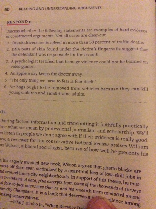 Discuss whether the following statements are examples | Chegg.com