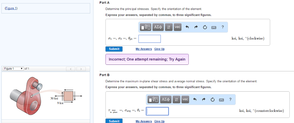 Solved Determine the principal stresses. Specify the | Chegg.com Solved Determine the principal stresses. Specify the | Chegg.com
