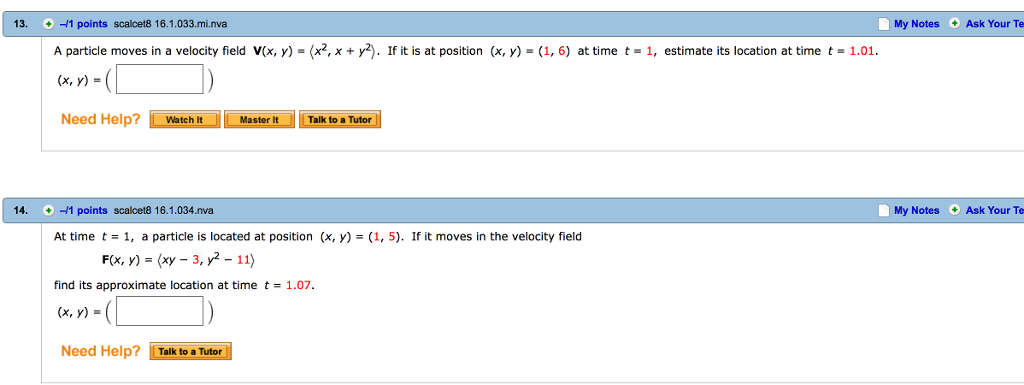 Solved 2. 0/1 points l Previous Answers scalcet8 16.3.002 | Chegg.com