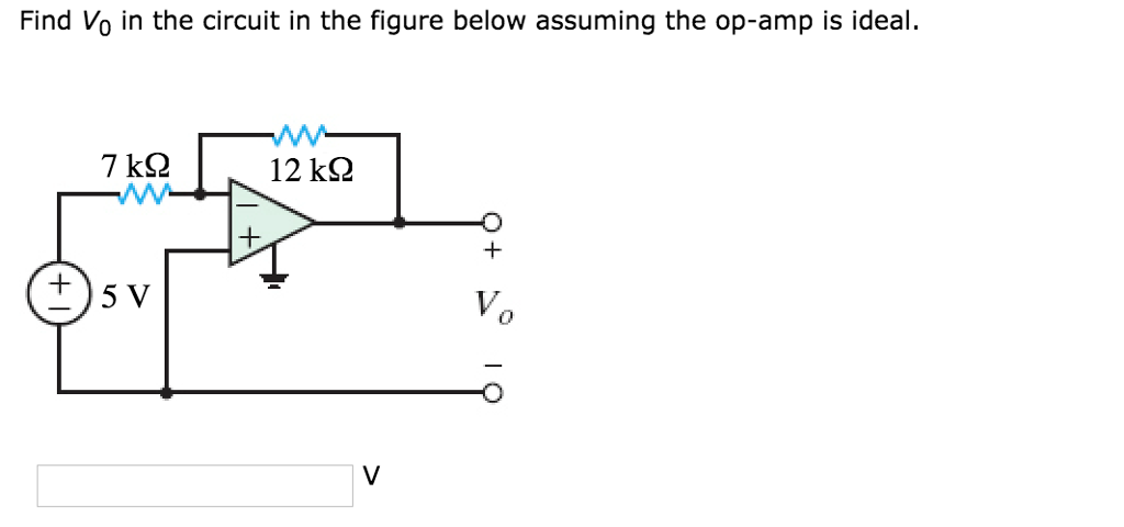 Solved Find Vo in the circuit in the figure below assuming | Chegg.com