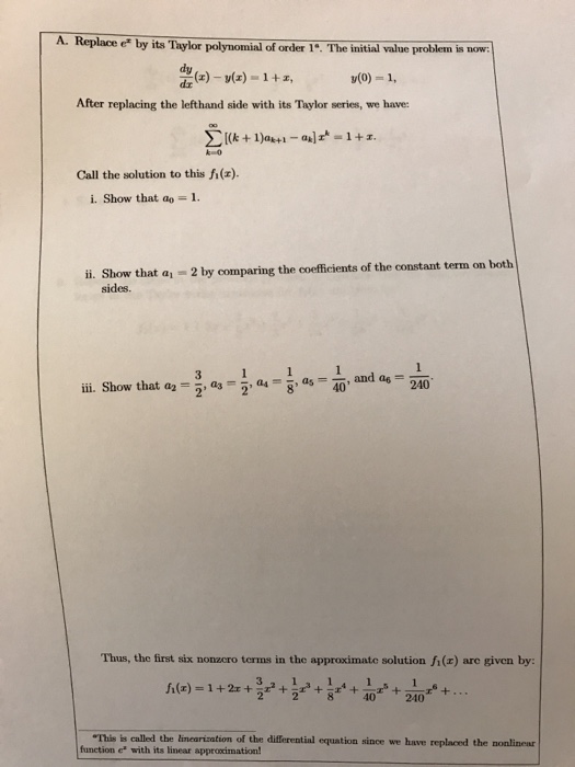 Solved Problem 6: (Approximating a forcing function with a | Chegg.com