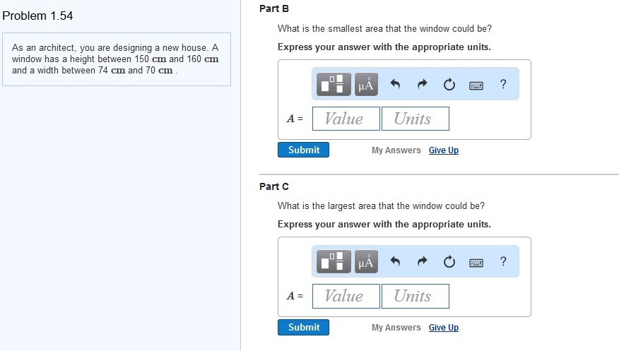 Solved Part B Problem 1.54 What is the smallest area that | Chegg.com