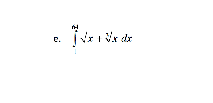Solved Evaluate the following definite integrals: | Chegg.com