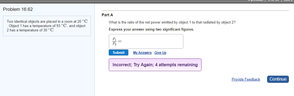 Solved Problem 16.62 Part A Two identical objects are placed | Chegg.com