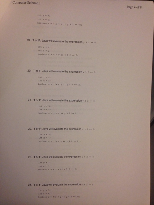 Solved Which of the following is not a valid Boolean | Chegg.com