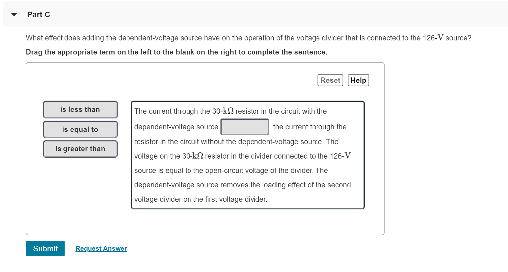Solved Consider two voltage dividers shown in the figure (a) | Chegg.com