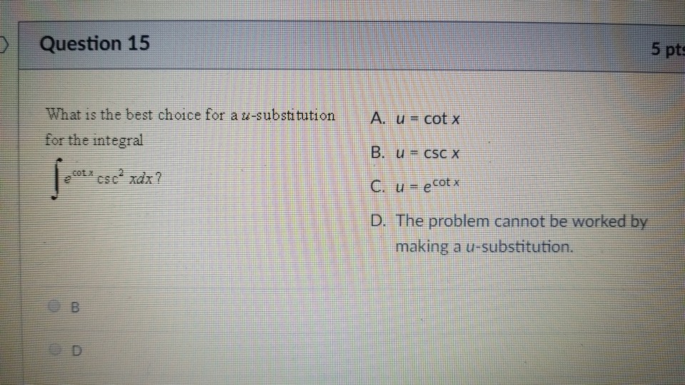 Solved DI Question 4 Find/ (x) so that (x)-4e -6 sin x B. C. | Chegg.com