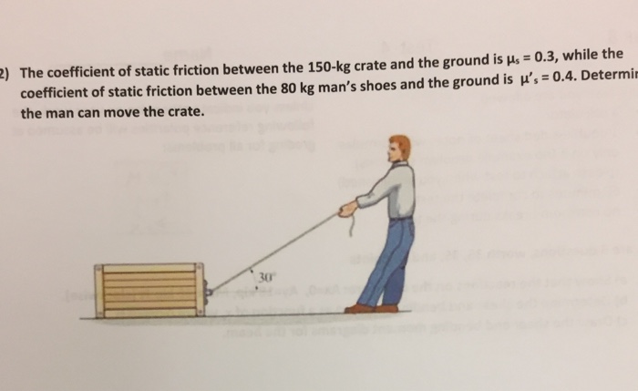 Solved The Coefficient Of Static Friction Between The 150 Kg