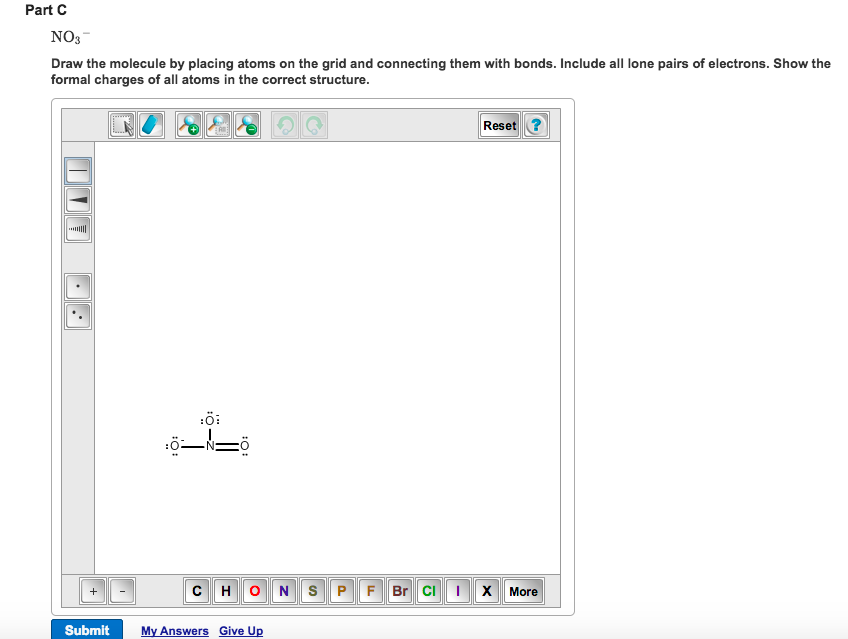 Solved Draw a Lewis structure that obeys the octet rule for | Chegg.com