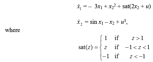 Solved Linearize the following systems around the state | Chegg.com