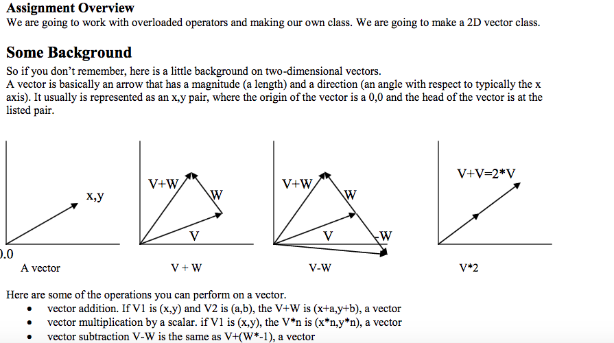 Solved Assignment overview We are going to work with | Chegg.com