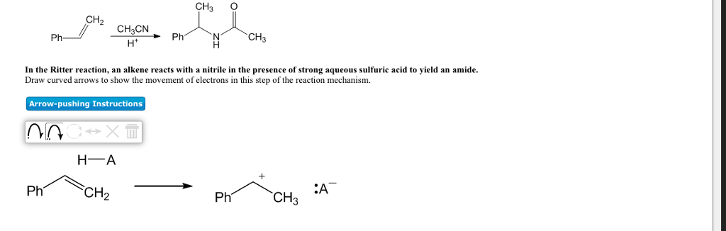 Solved In the Ritter reaction, an alkene reacts with a | Chegg.com
