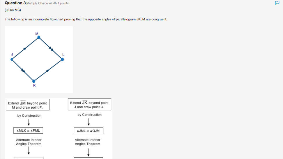 Solved Question 3(Multiple Choice Worth 1 points) (03.04 MC) | Chegg.com