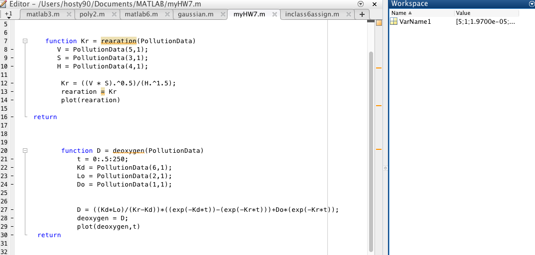 Solved I need help with matlab. I have asked this several | Chegg.com