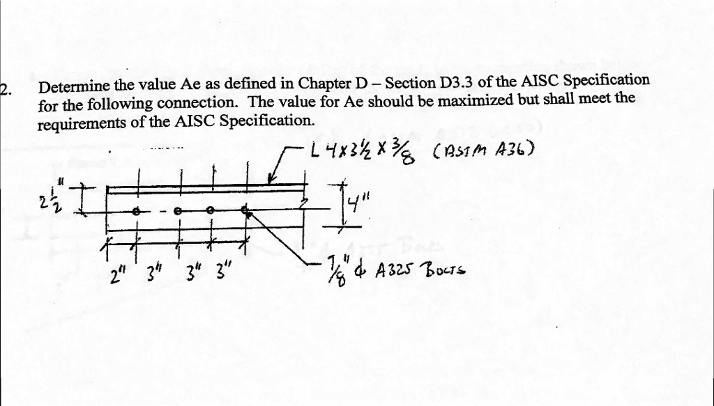 Solved Determine the value Ae as defined in Chapter D - | Chegg.com