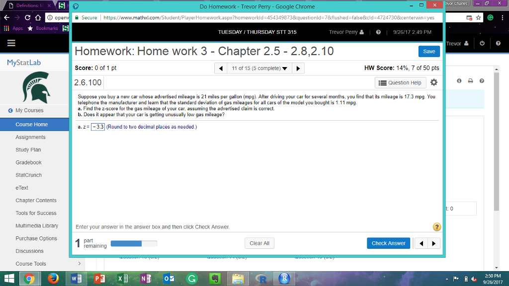 Solved Vor Charles S p Do Homework - Trevor Perry - Google | Chegg.com