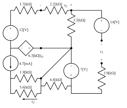 Solved Use the circuit below to solve this problem. a) | Chegg.com