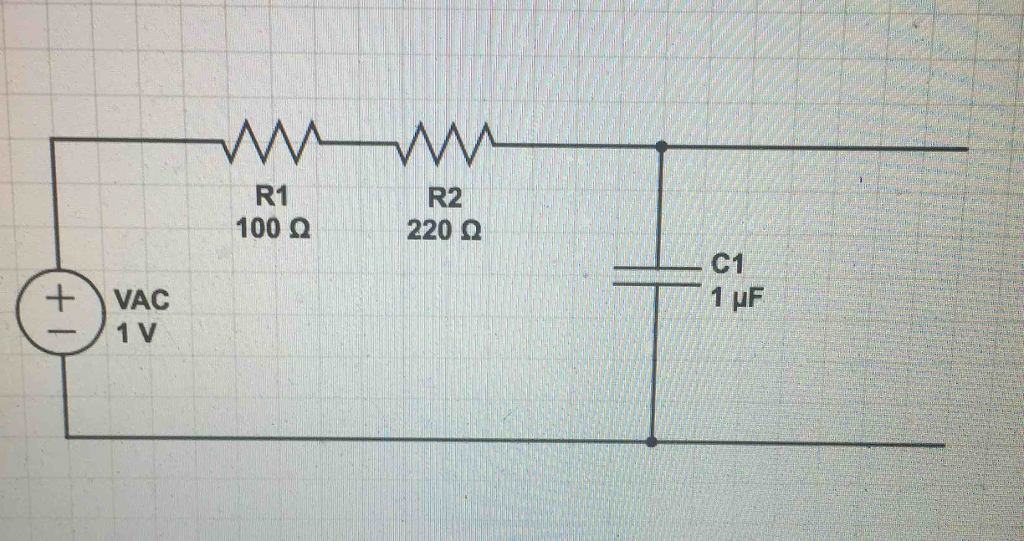 Solved Can two resistors be in an RC low pass filter like | Chegg.com