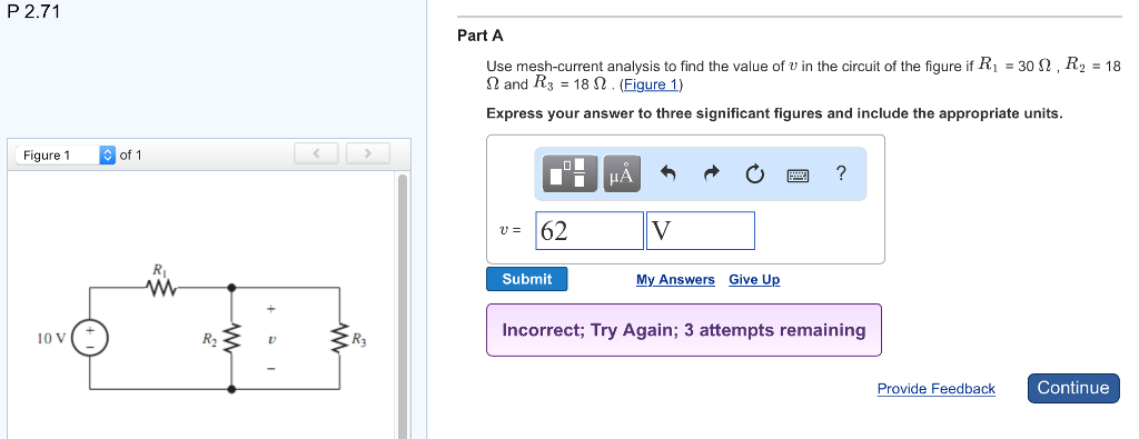 Solved Use mesh-current analysis to find the value of v in | Chegg.com