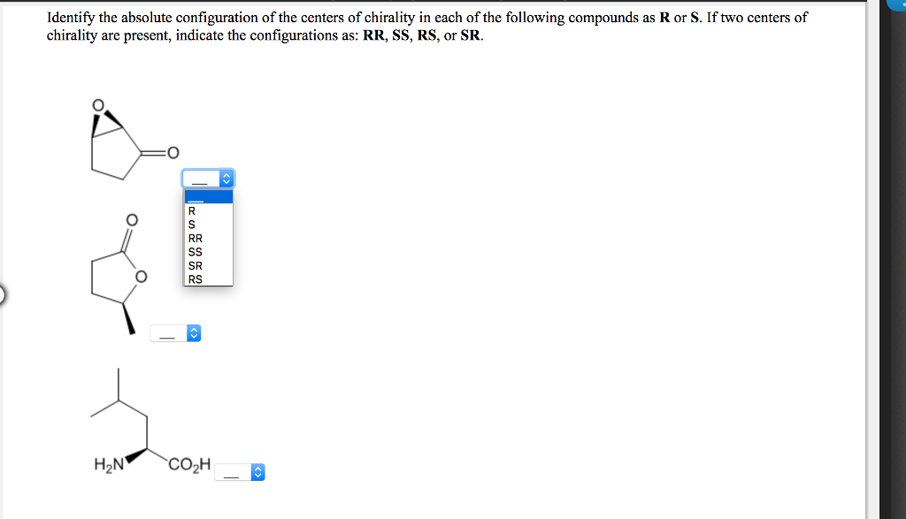 Solved Identify the absolute configuration of the centers of | Chegg.com