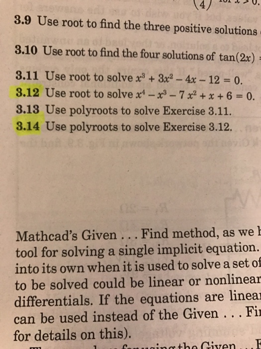 Solved Use root to find the three positive solutions Use | Chegg.com